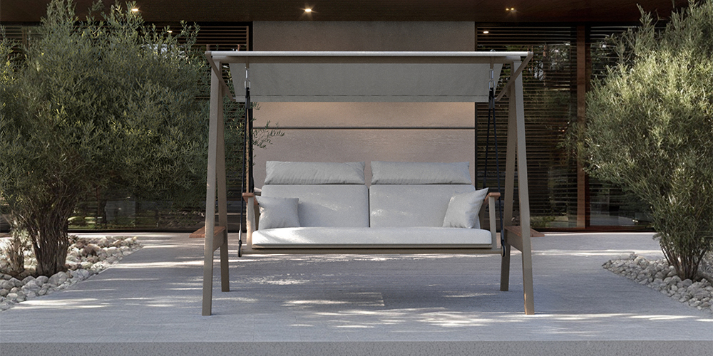 FABCO - Luna Solo Daybed - Frozen